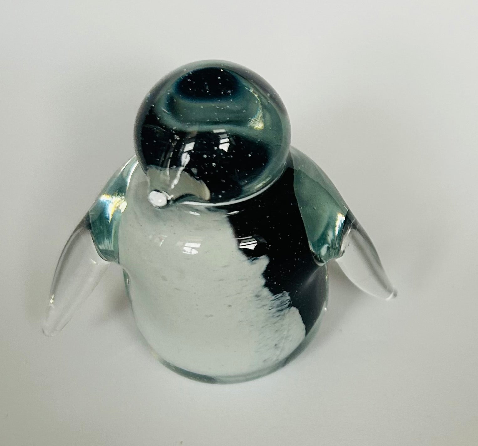Solid Glass Penguin Art Sculpture (2 1/2" Tall) – Penguin Gift Shop