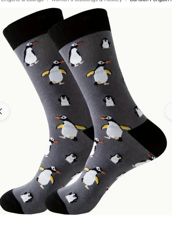 Gentoo Penguins and Chicks Socks (women's 9-11) – Penguin Gift Shop