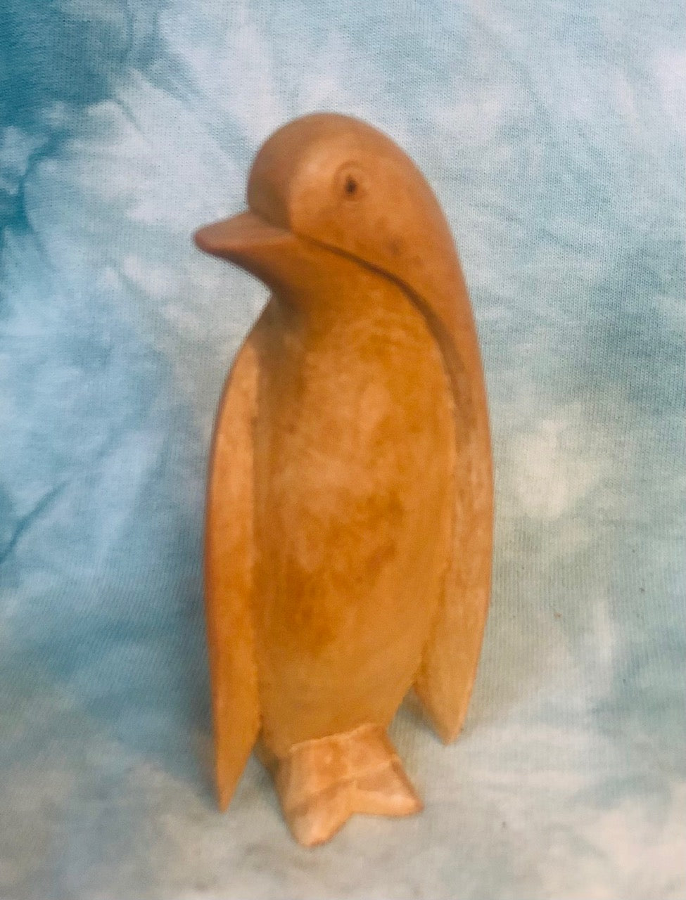 Wooden Penguin Statue (4" Tall) – Penguin Gift Shop