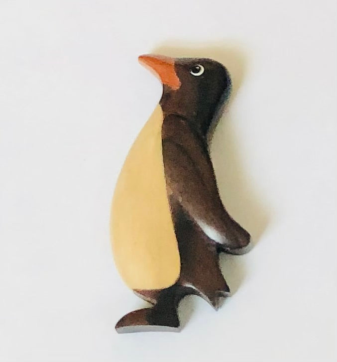 Wooden Penguin Profile Magnet (3" Tall) – Penguin Gift Shop